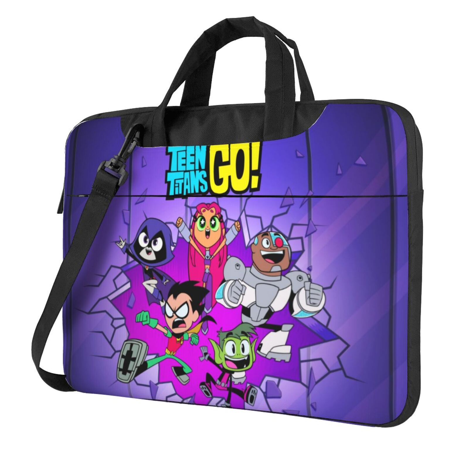 Teen Titans Go Laptop Shoulder Bag for Women Men, 13 inch Computer ...