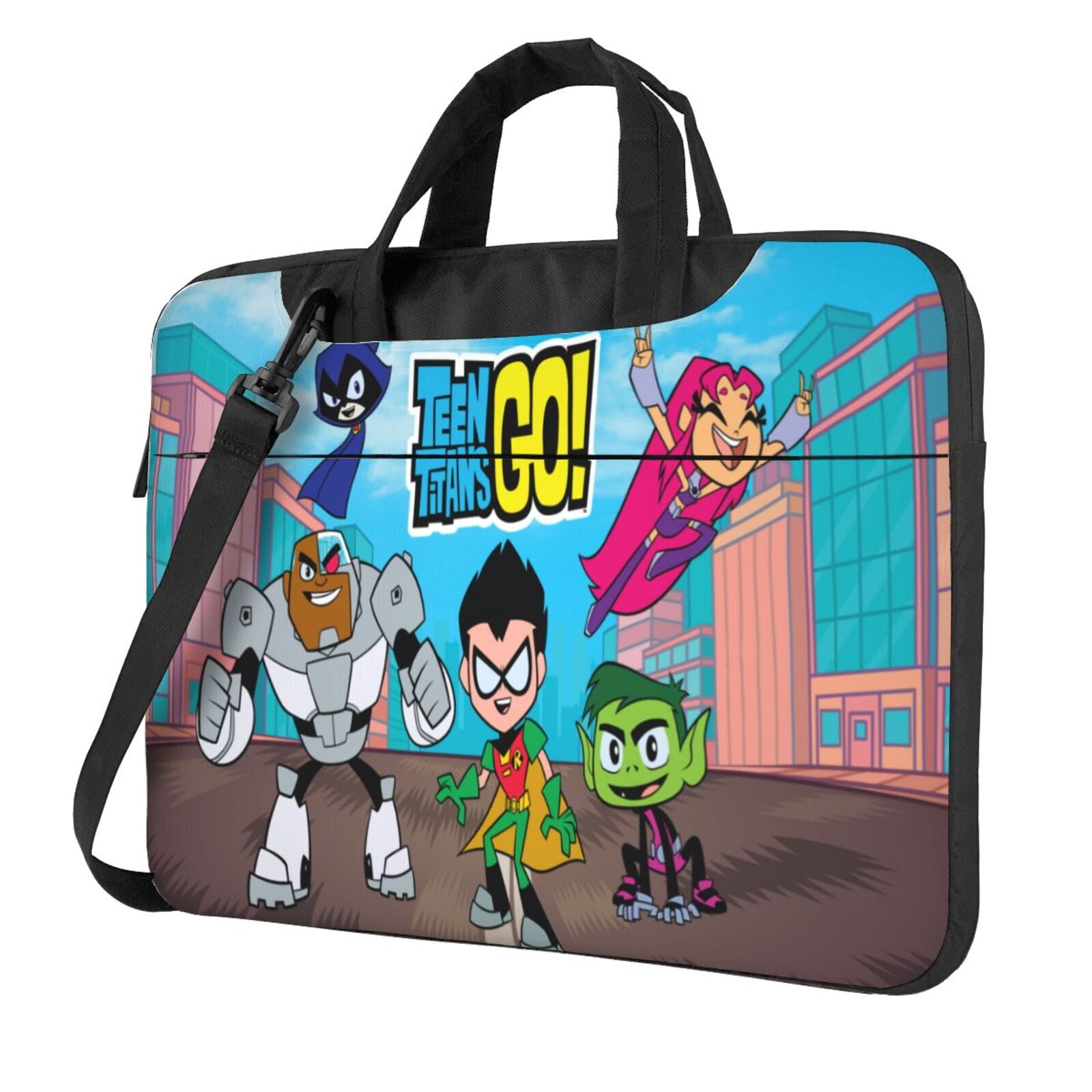 Teen Titans Go Laptop Shoulder Bag for Women Men, 14 inch Computer ...