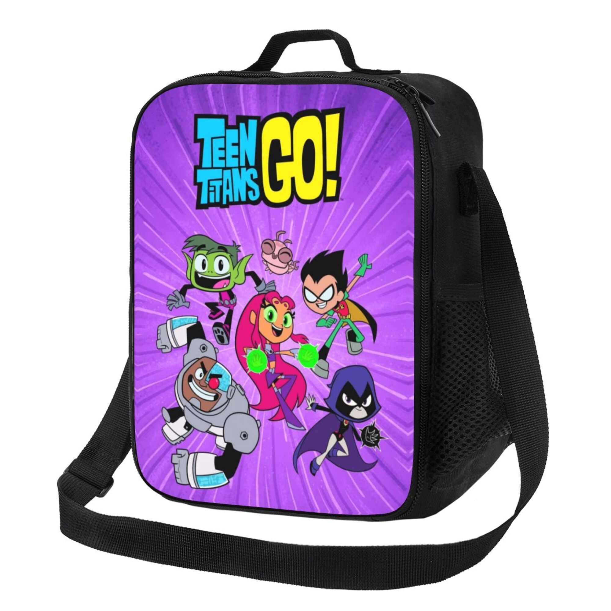 Teen Titans Go! Lunch Bag Lunch Box Lightweight Durable Lunch Tote Bag ...