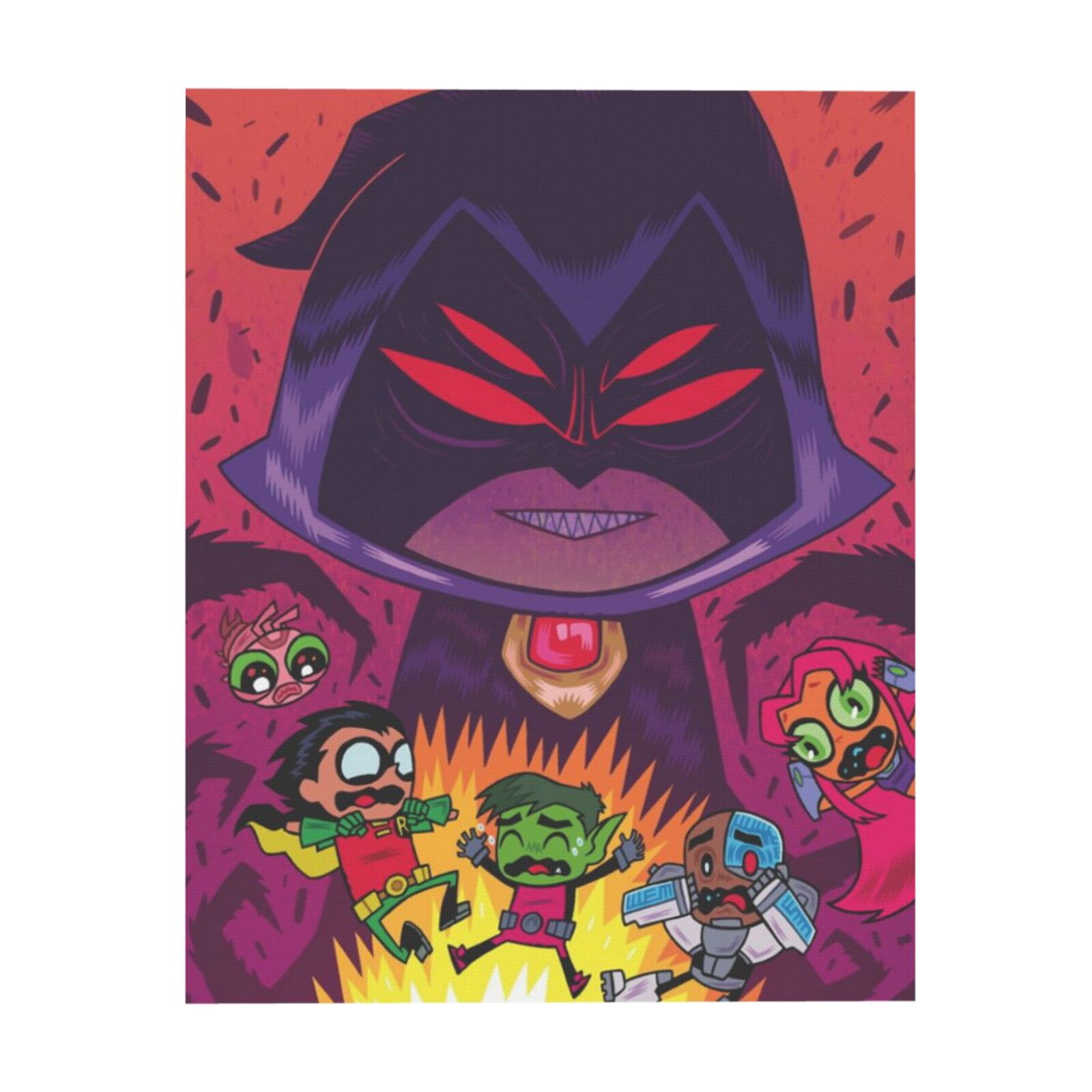 Teen Titans Go Poster Canvas Decorative Poster Gift Art Picture ...