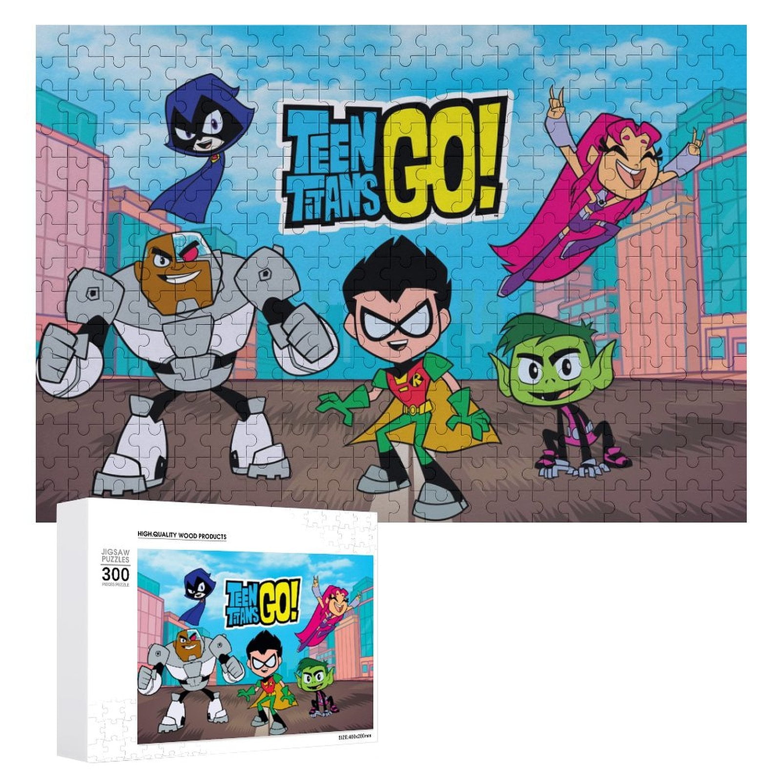 Teen Titans Go Puzzle Enthusiasts, 300 PCS Jigsaw Puzzle - Walmart.com