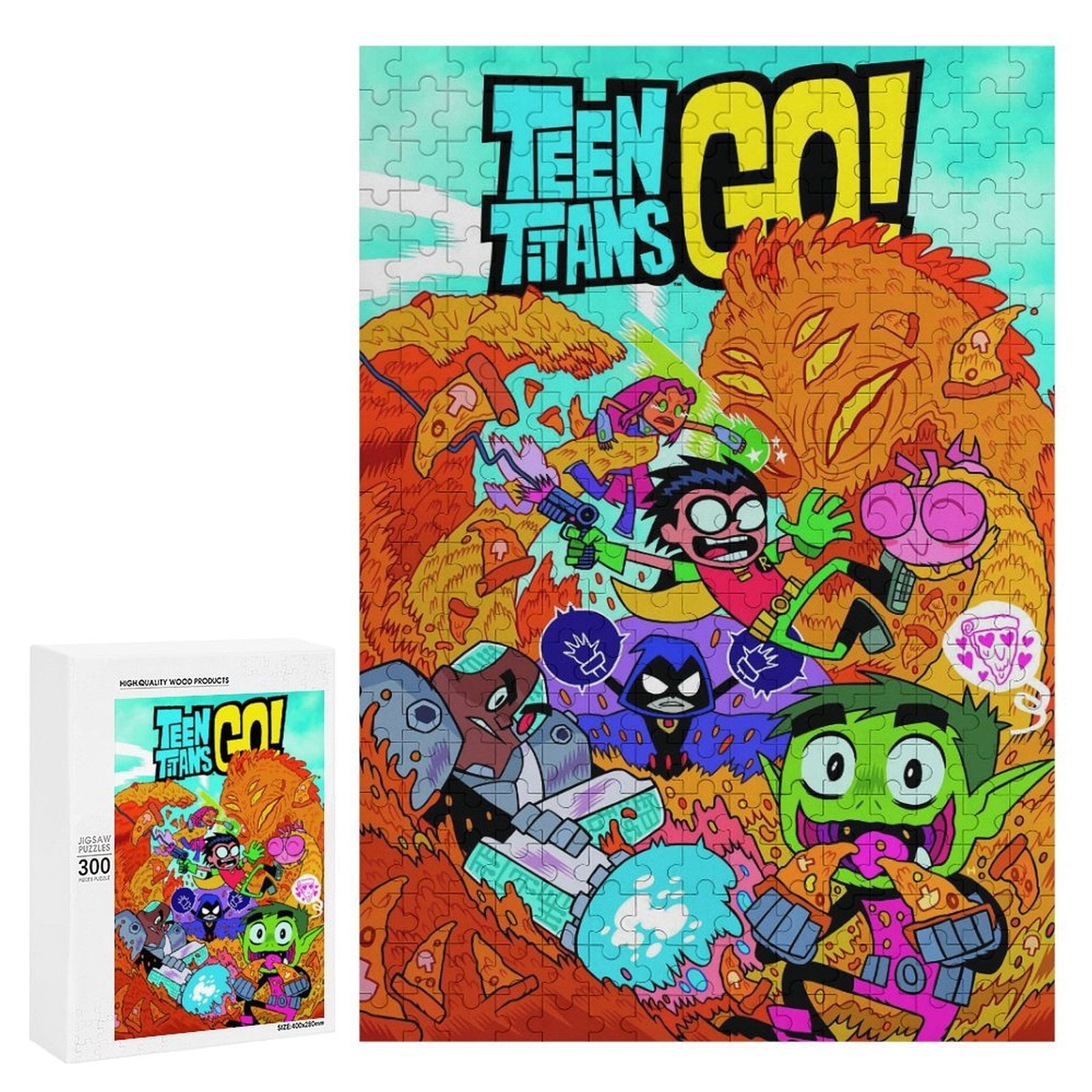 Teen Titans Go Puzzle Enthusiasts, 300 PCS Jigsaw Puzzle - Walmart.com