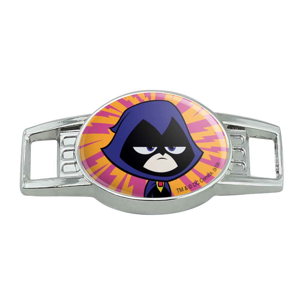 Teen Titans Go! Raven Shoe Shoelace Shoe Lace Tag Runner Gym Charm ...