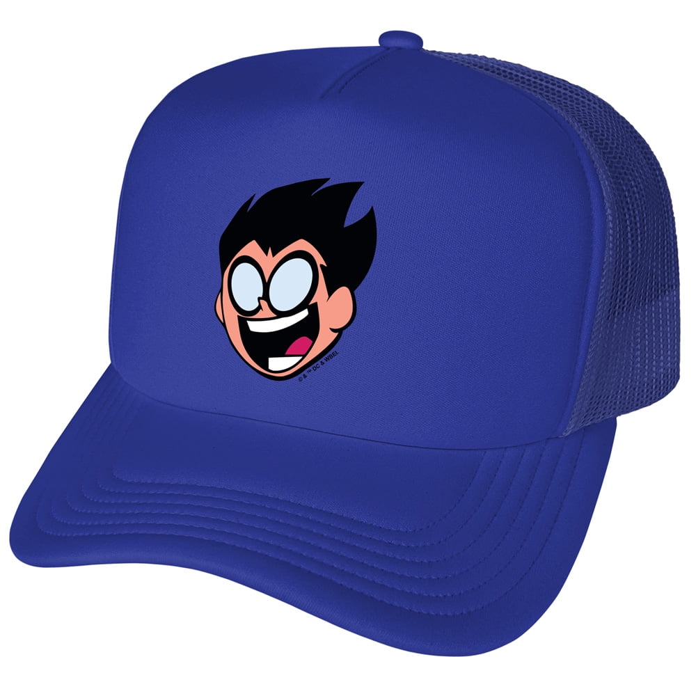 Teen Titans Go! Robin Foam Snapback Trucker Hat - Unisex for Men and ...