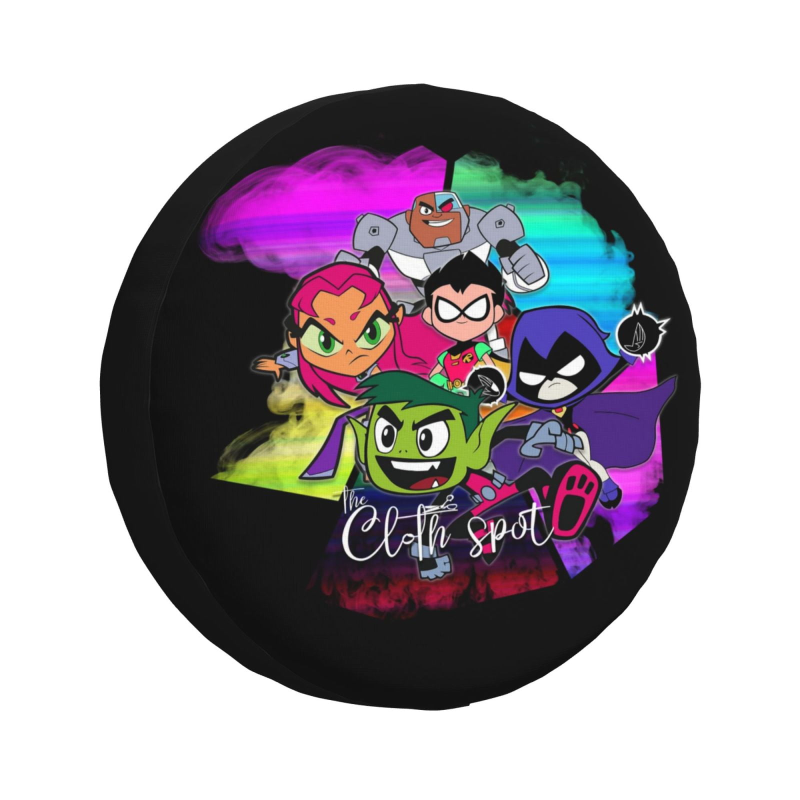 Teen Titans Go Spare Tire Cover for RV SUV Truck Travel Cartoon Trailer ...