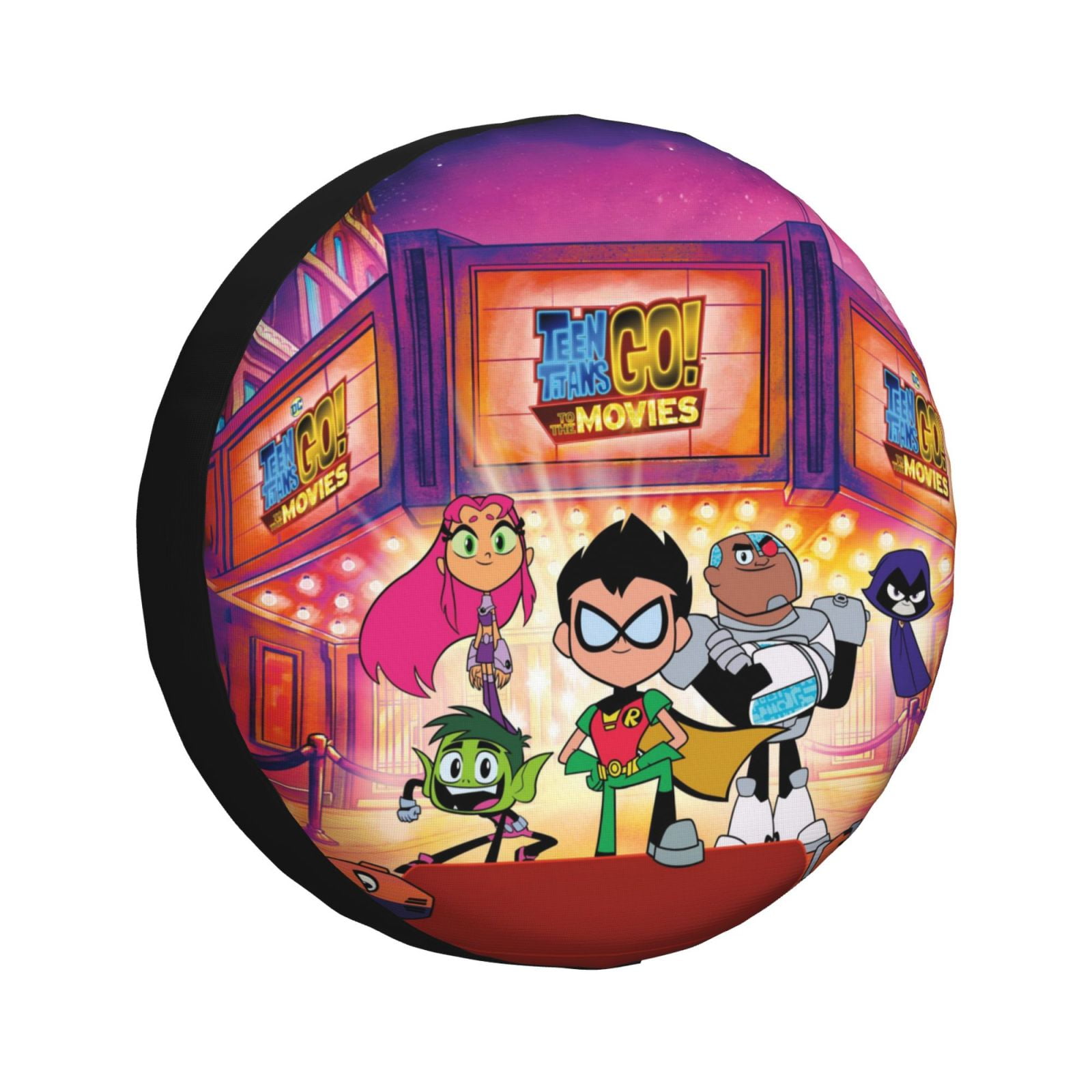 Teen Titans Go Spare Tire Cover for RV SUV Truck Travel Cartoon Trailer ...