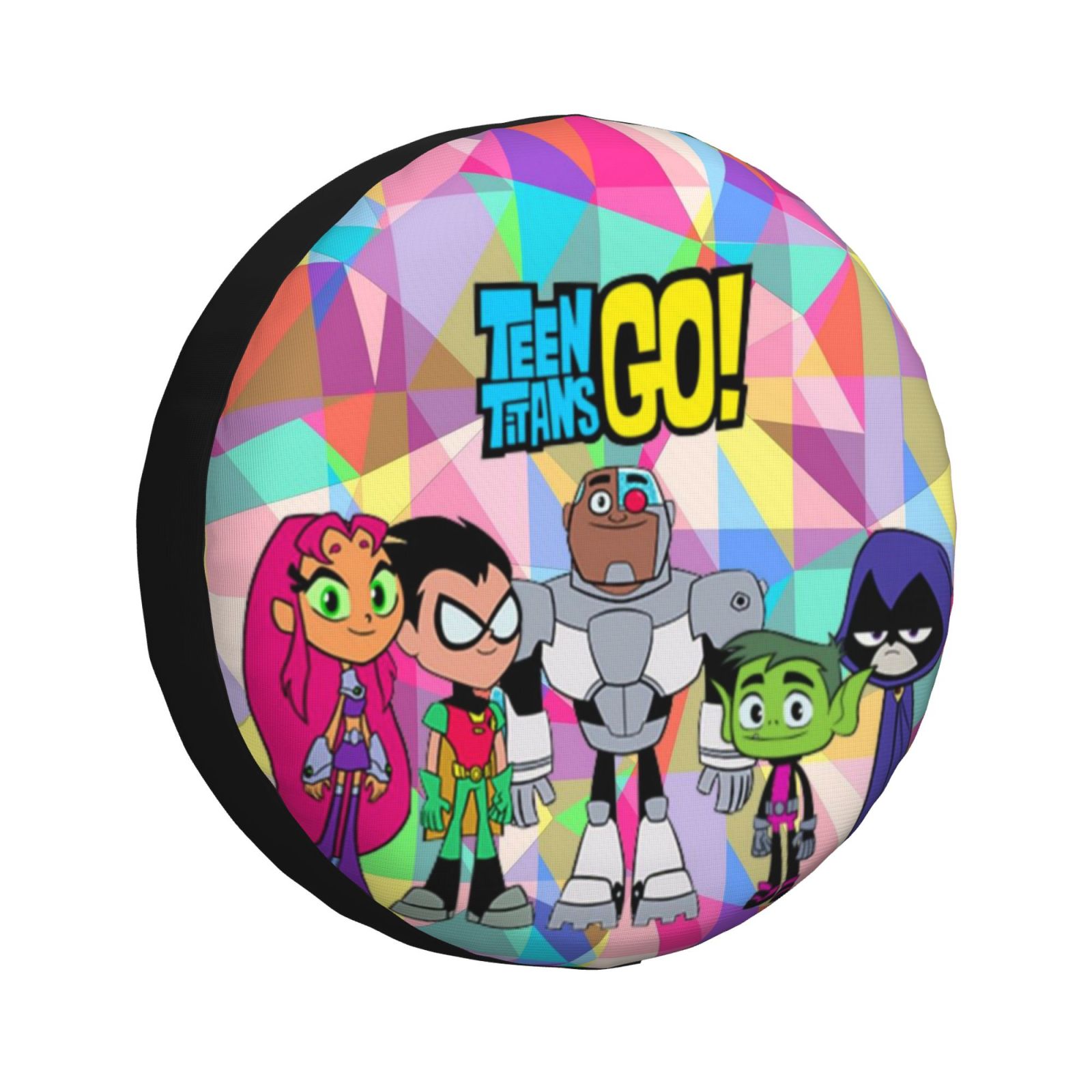 Teen Titans Go Spare Tire Cover for RV SUV Truck Travel Cartoon Trailer ...
