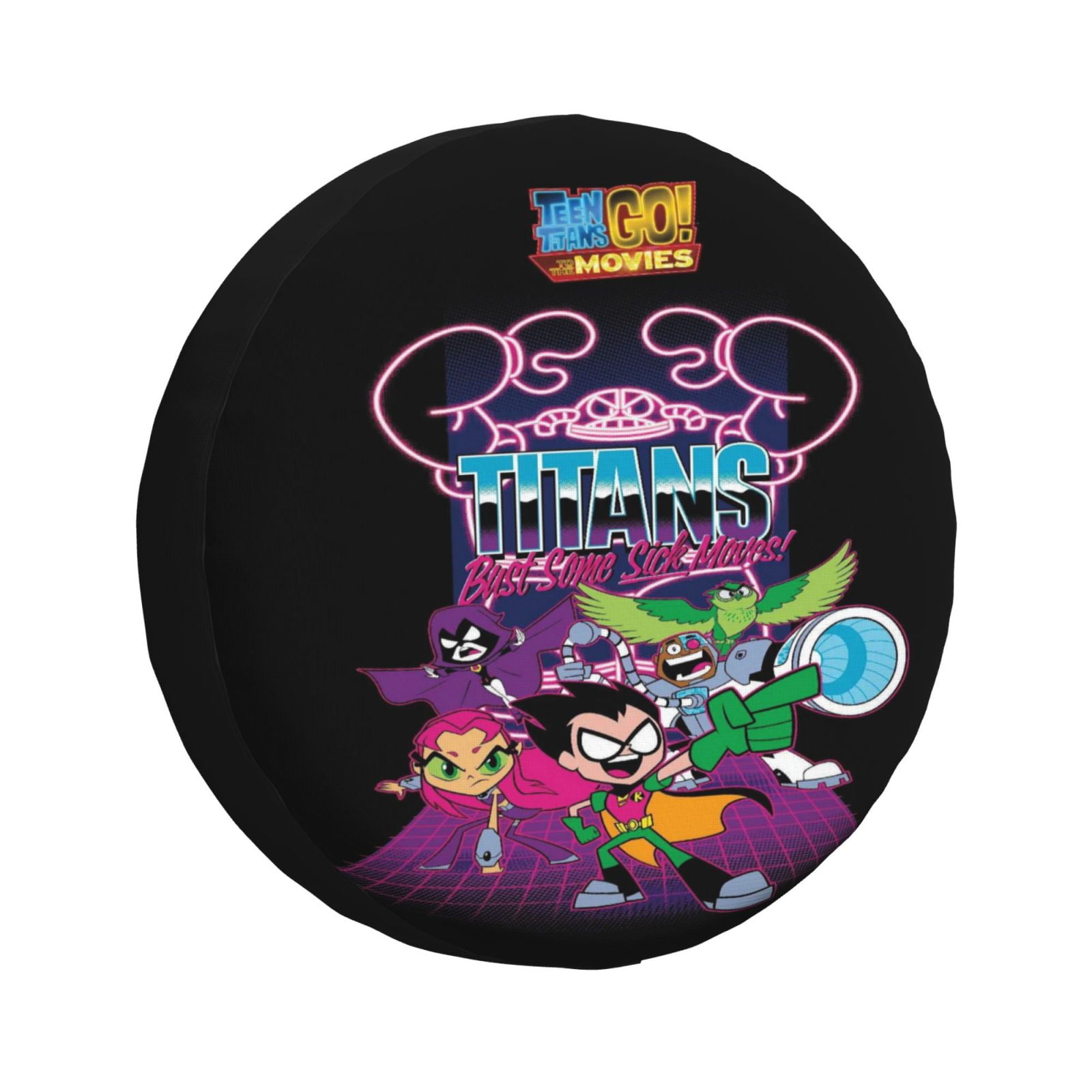 Teen Titans Go Spare Tire Cover for RV SUV Truck Travel Cartoon Trailer ...