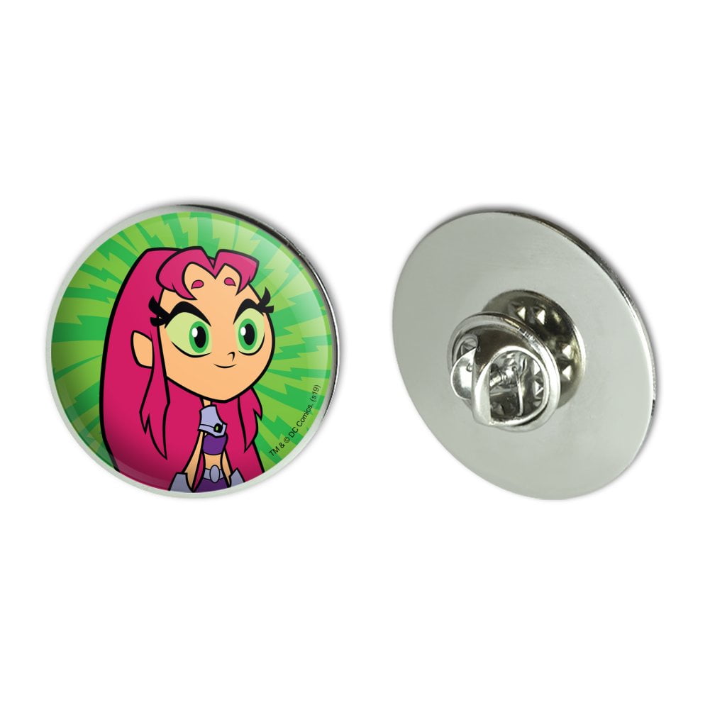 Teen Titans Go! Starfire Metal 1.1" Tie Tack Hat Lapel Pin Pinback ...
