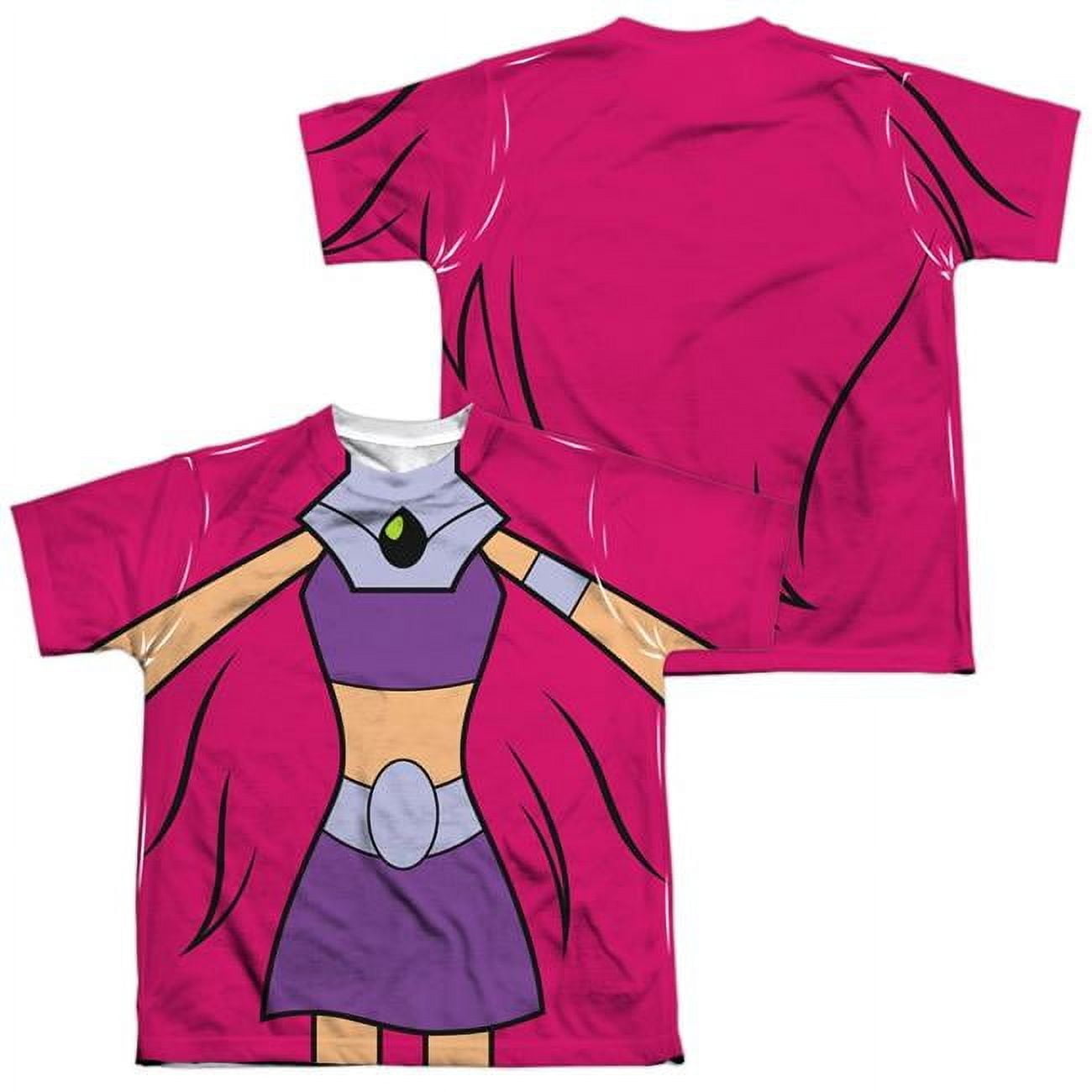 Teen Titans Go - Starfire Uniform (Front/Back Print) - Youth Short ...