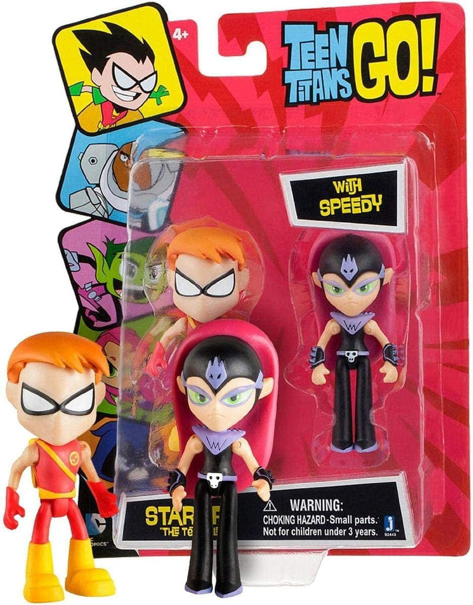 Teen Titans Go! Starfire the Terrible with Speedy 3 Figure - Walmart.com