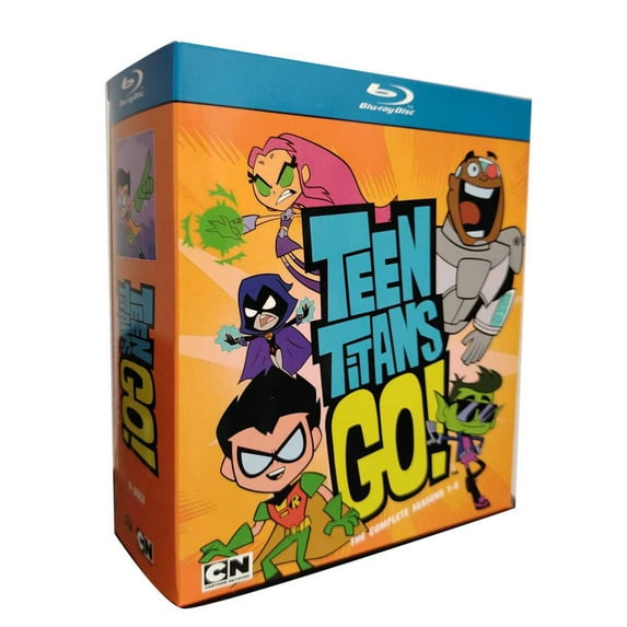 Teen Titans Go! The Complete Series Seasons 1-8 (Blu-ray) 16Discs Box ...