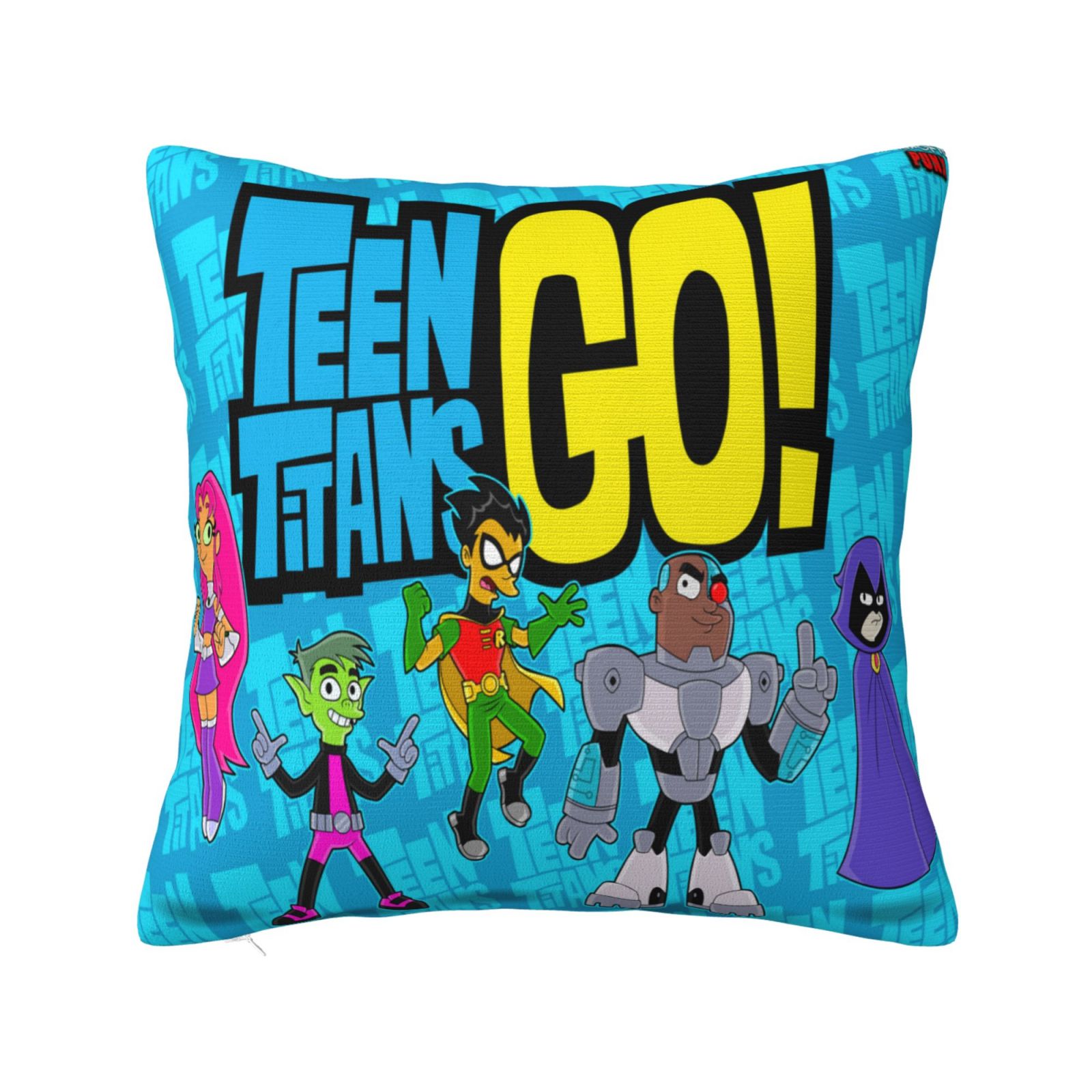 Teen Titans Go Throw Pillow Covers 26"x26" Inch, Modern Decor Pillow ...