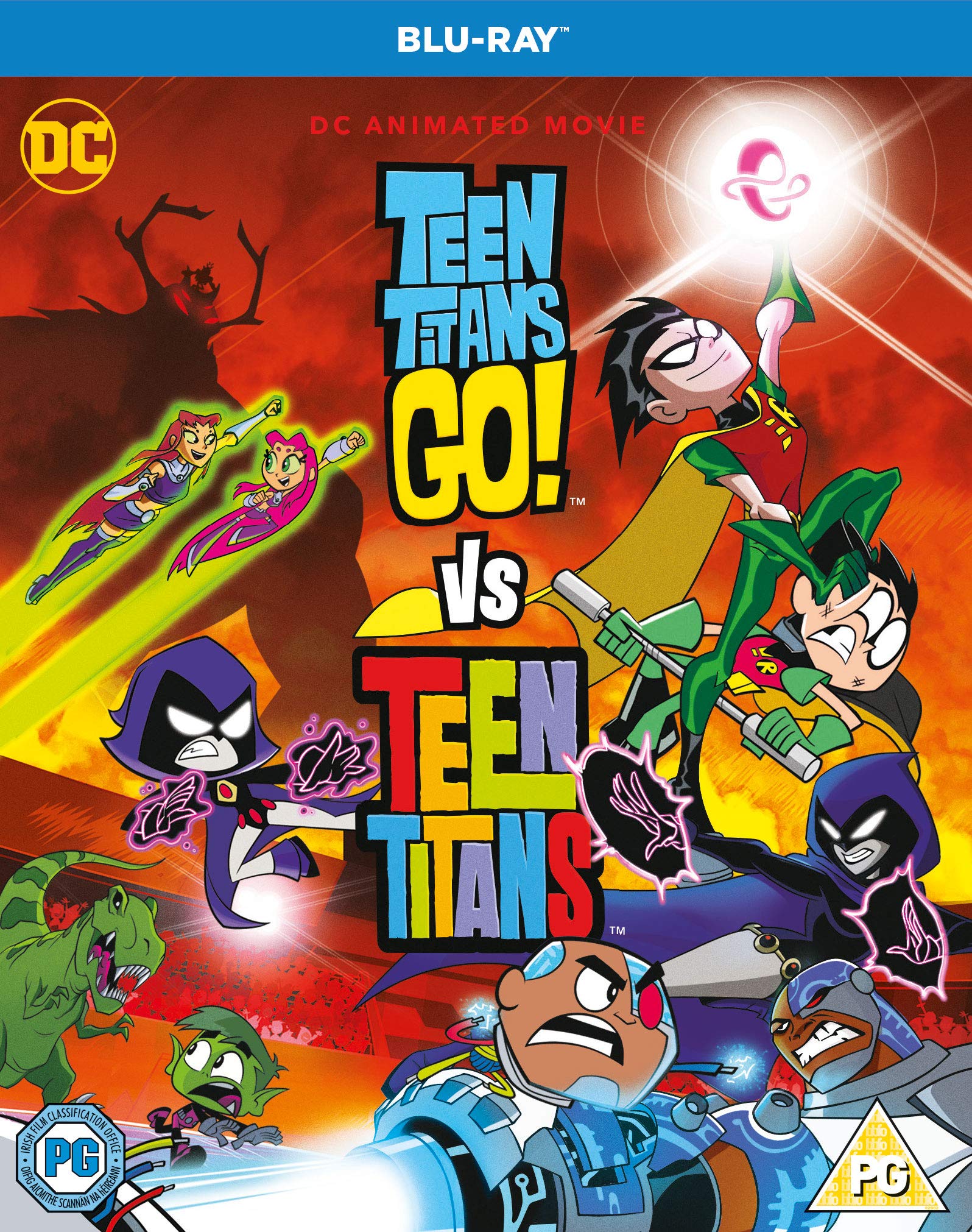 Teen Titans Go! Vs. Teen Titans (Blu-ray) Greg Cipes Grey DeLisle ...