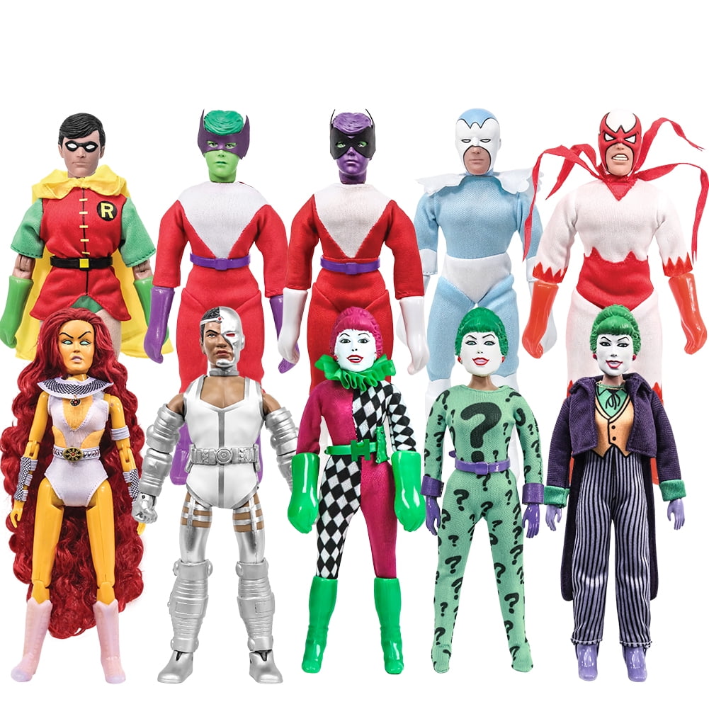 Teen Titans Retro Action Figures Series: Special Deal With 10 Loose ...