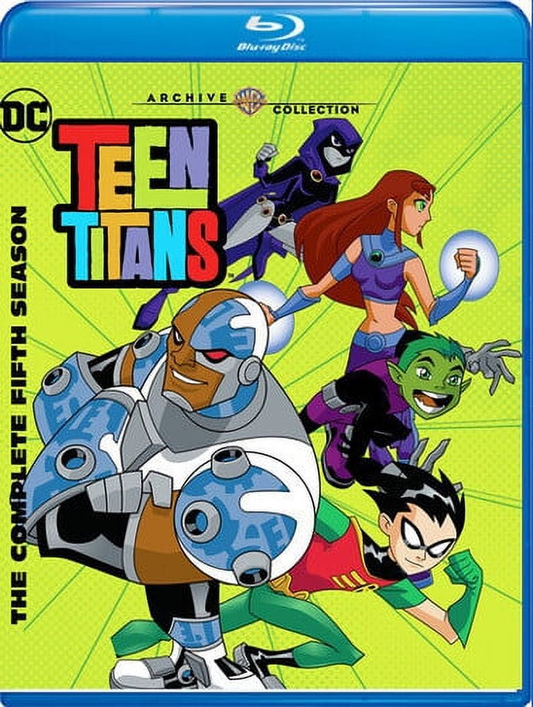 Teen Titans: The Complete Fifth Season (Blu-ray), Warner Archives, Kids ...
