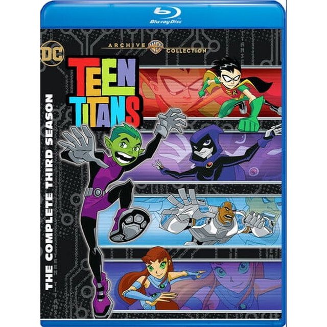 Teen Titans: The Complete Third Season (Blu-ray), Warner Archives, Kids ...