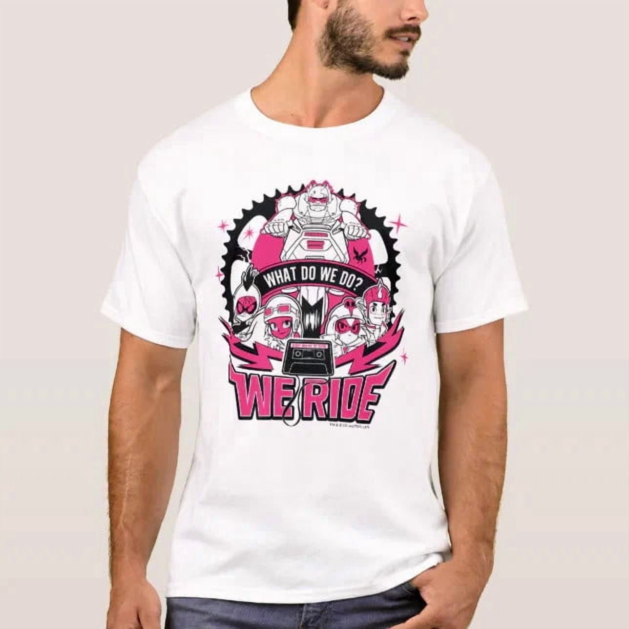 Teen Titans We Ride Retro Moto Motorcycle Club Robin Cyborg Superhero ...