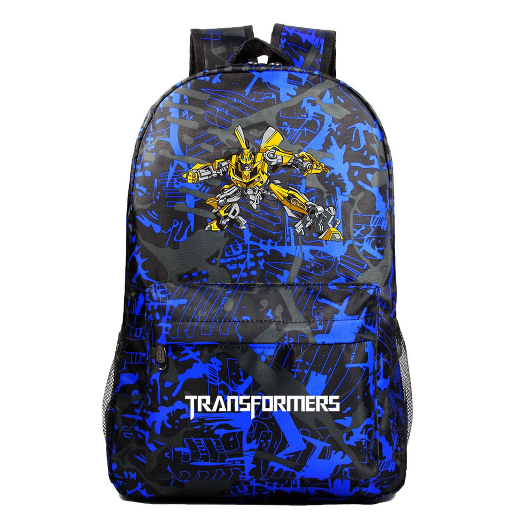Teen Transformers Casual Backpack-Bumblebee School Bag Lightweight ...