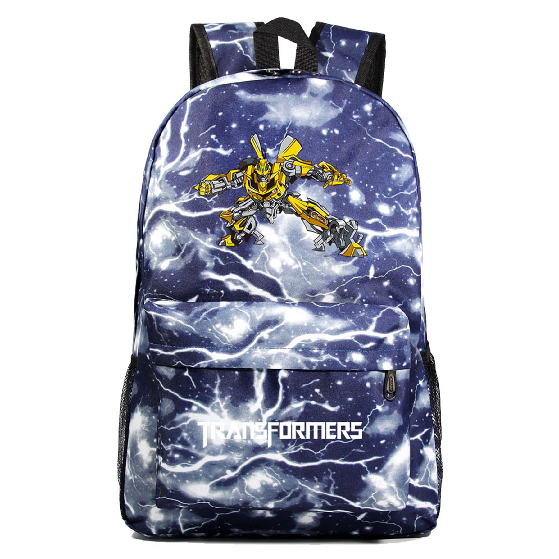 Teen Transformers Casual Backpack-Bumblebee School Bag Lightweight ...