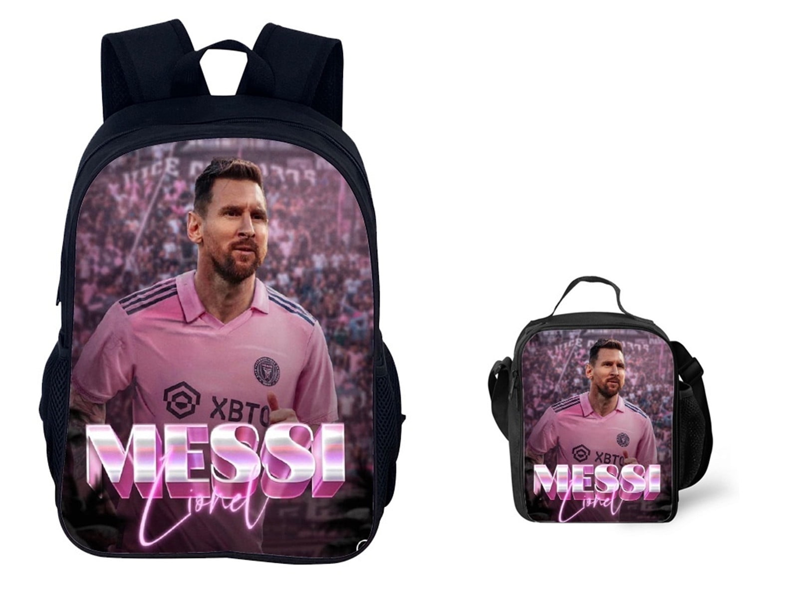 Teen Travel Knapsack Soccer Star Classic Backpack for School,Messi_10 ...