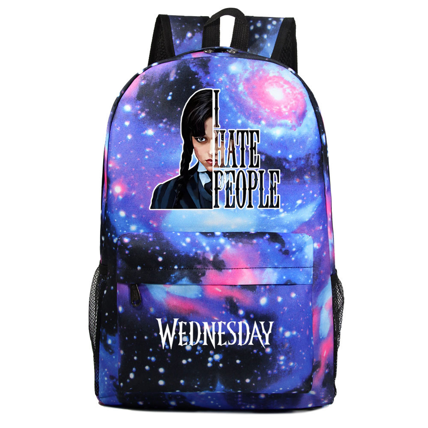 Teen Wednesday Addams Graphic Knapsack Student Back to School ...