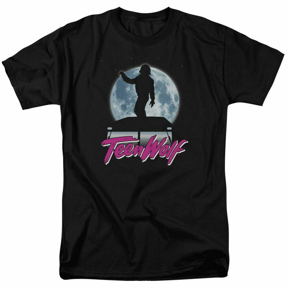 Teen Wolf Moonlight Surf T Shirt Mens Licensed Movie Tee Scott Howard ...