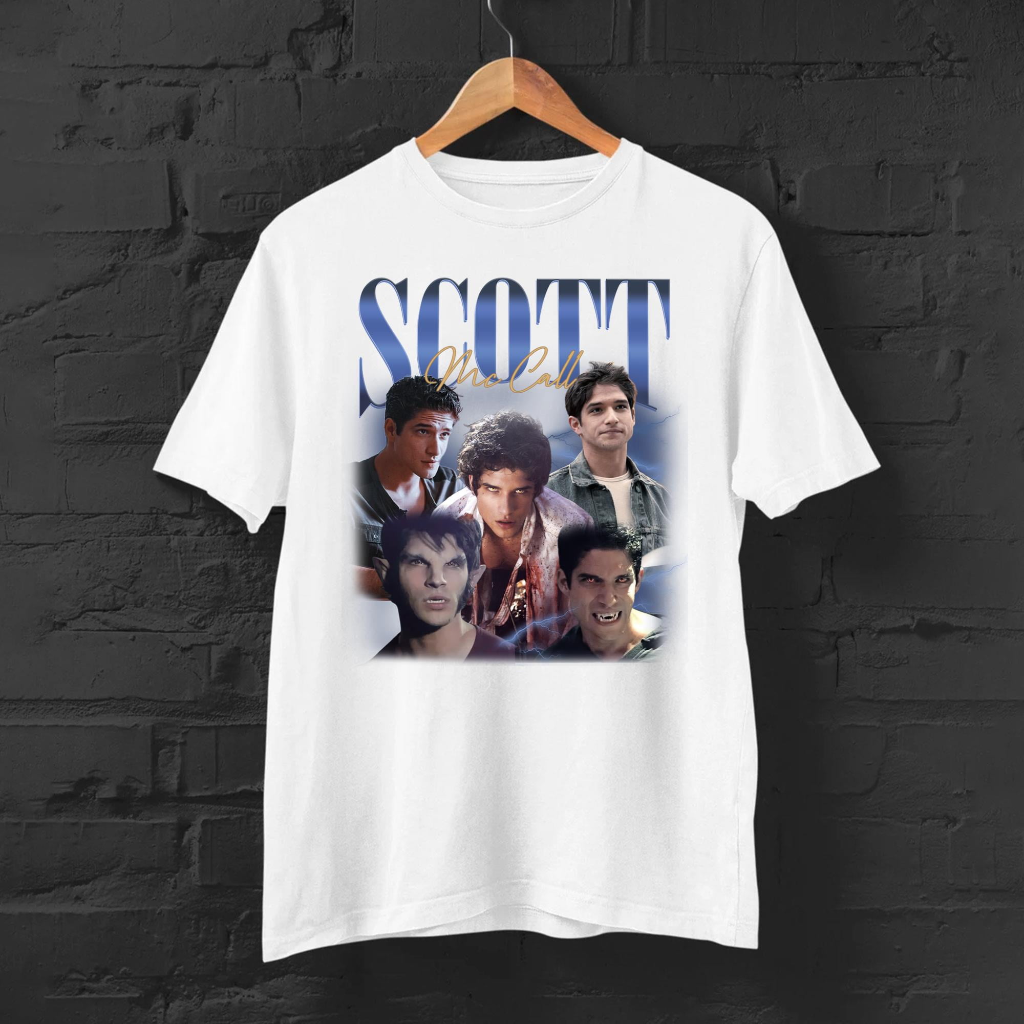 Teen Wolf - SCOTT MCCALL Limited TShirt Scott McCall Homage Vintage ...