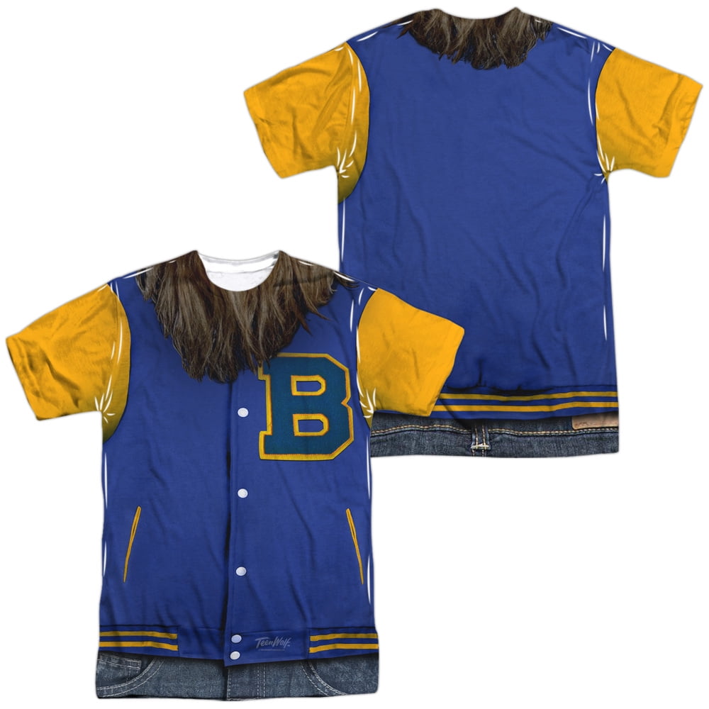Teen Wolf Varsity Jacket Unisex Adult Sublimated Costume T Shirt (Front ...