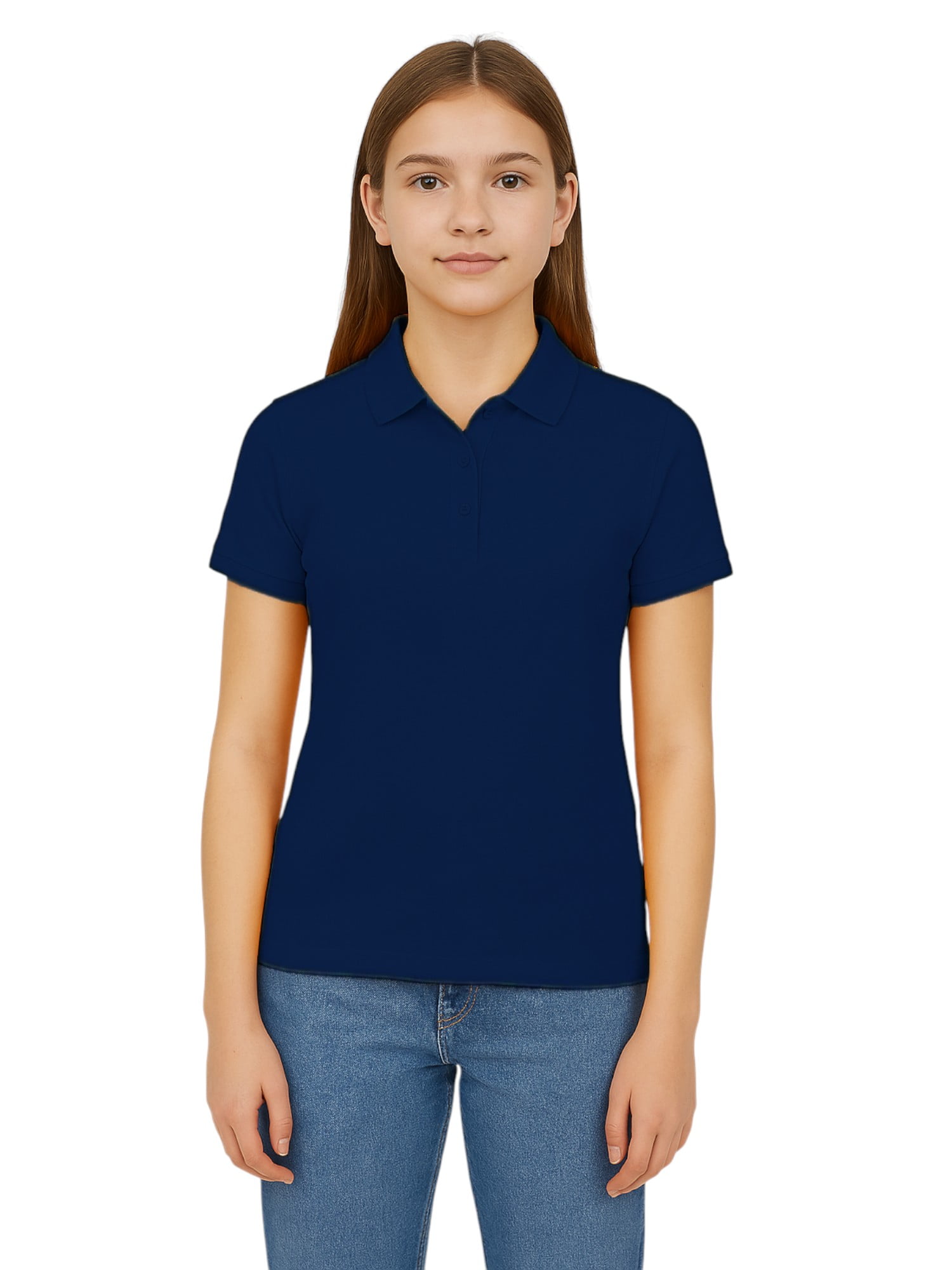 Teen's Fashion Solid Polos, work polos, Back to school Polos, 15 colors ...