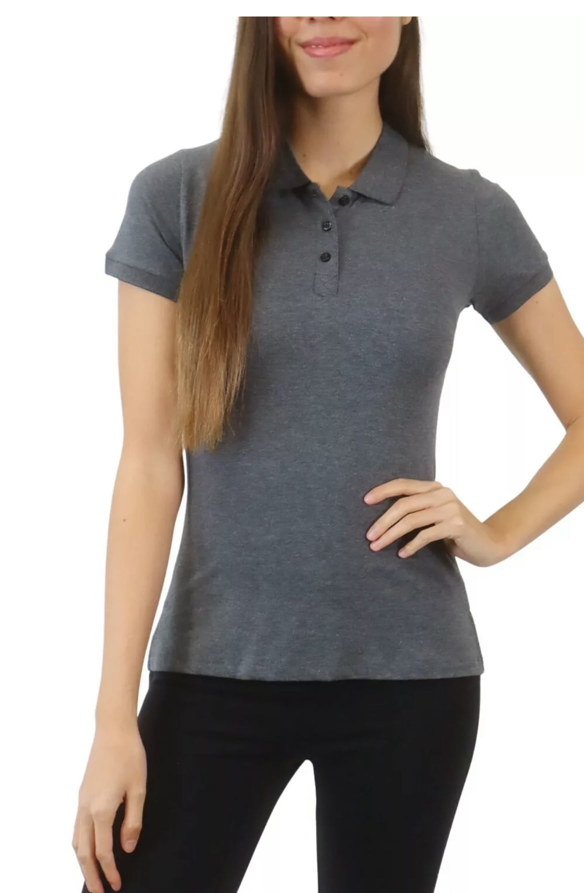 Teen's Fashion Solid Polos, work polos, Back to school Polos, 15 colors ...