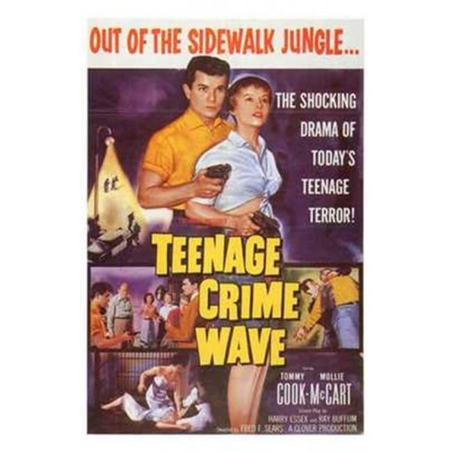 Teenage Crime Wave Movie Poster - 11 x 17 in. - Walmart.com