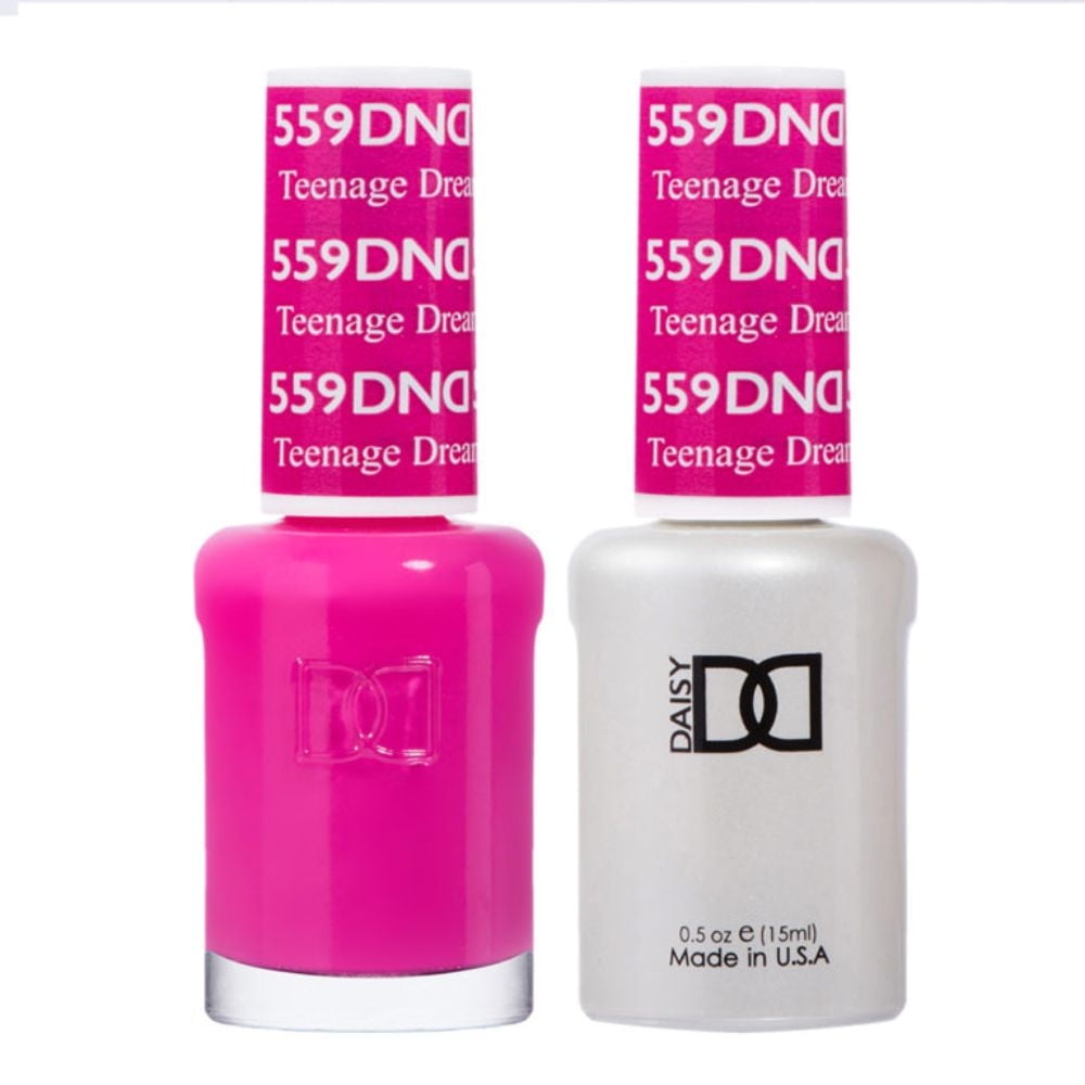 Daisy DND Gel Nail Polish Manicure, Teenage Dream #559, Matching ...