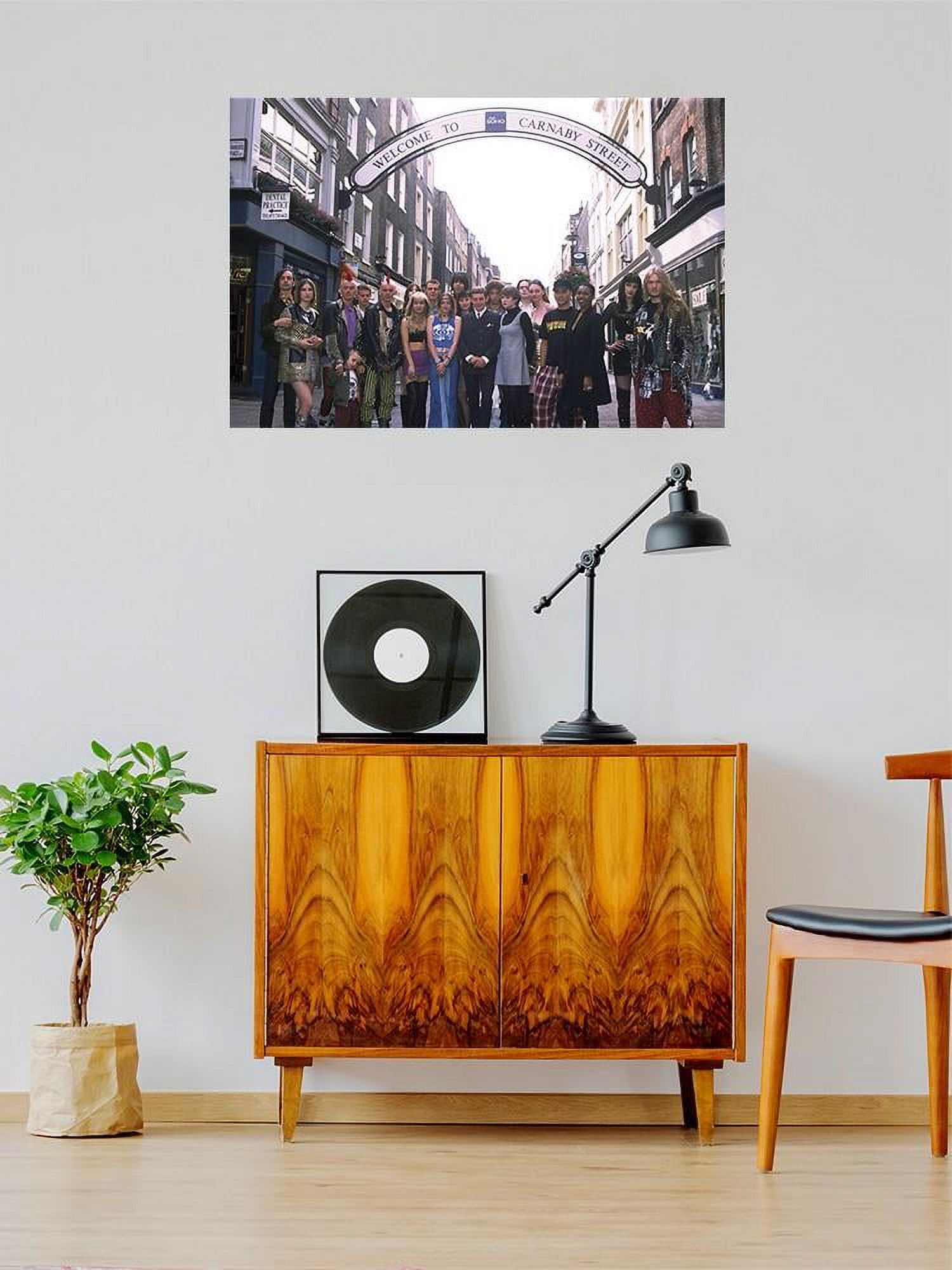Teenage Models At Carnaby Street Poster - Image by Shutterstock ...