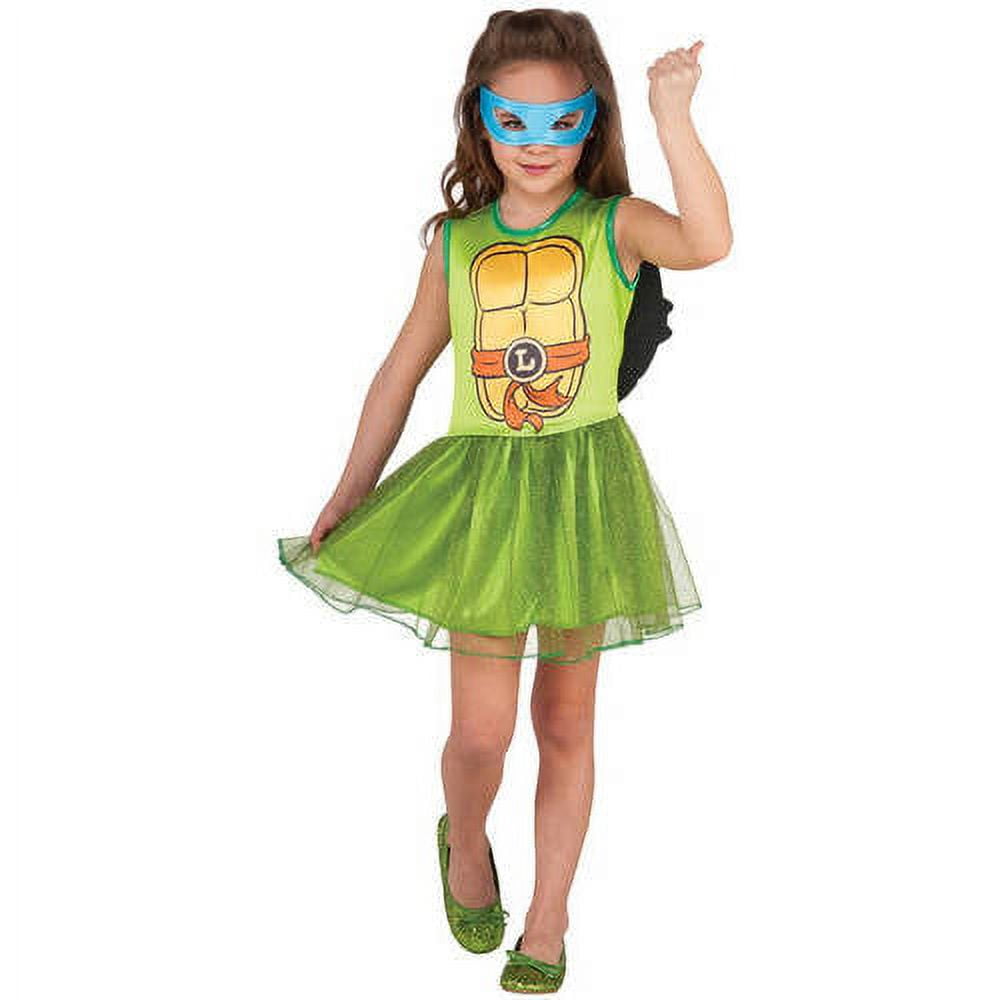 Teenage Muntant Ninja Turtle "Leonardo" Girls Tutu Dress Halloween ...