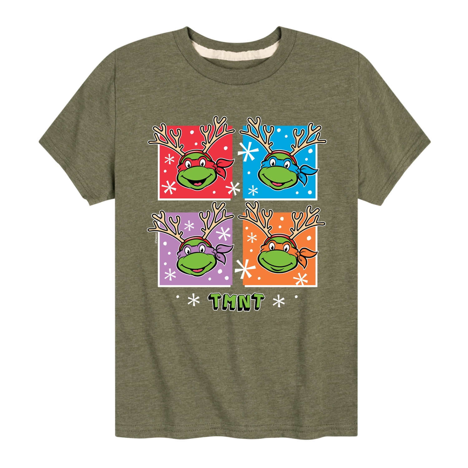 Teenage Muntant Ninja Turtle - Reindeer Turtles - Toddler And Youth ...