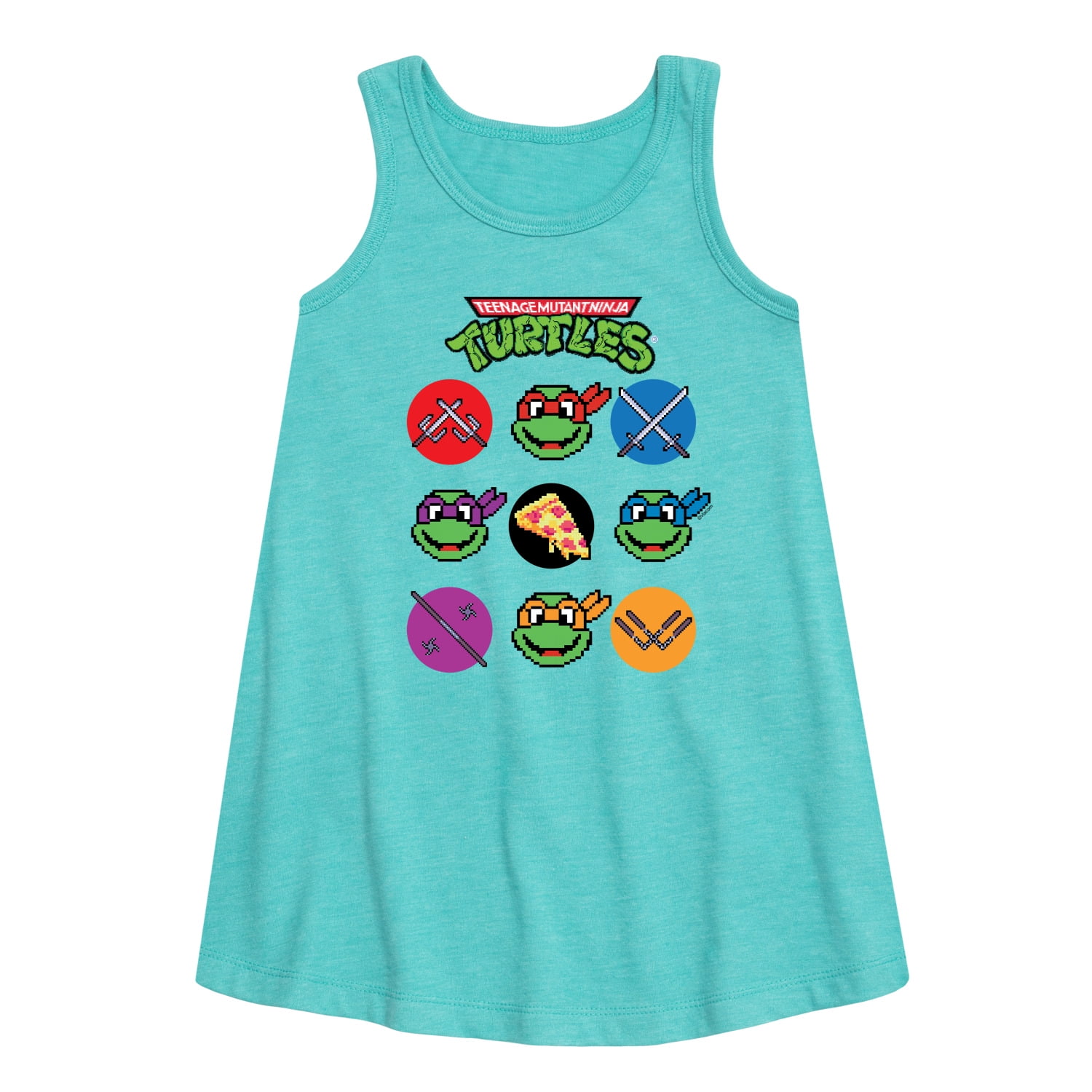 Teenage Muntant Ninja Turtle - Turtles Character Grid - Toddler and ...