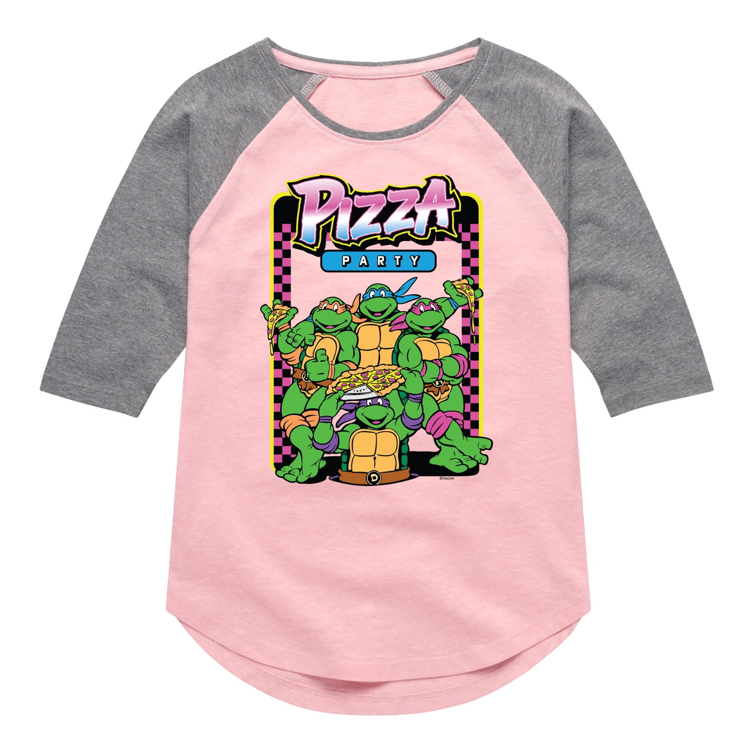 Teenage Muntant Ninja Turtles - Faux Arcade - Toddler And Youth Girls ...