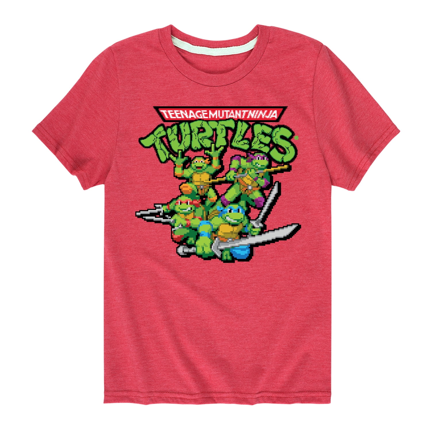 Teenage Muntant Ninja Turtles - Gaming Group And Logo - Toddler And ...