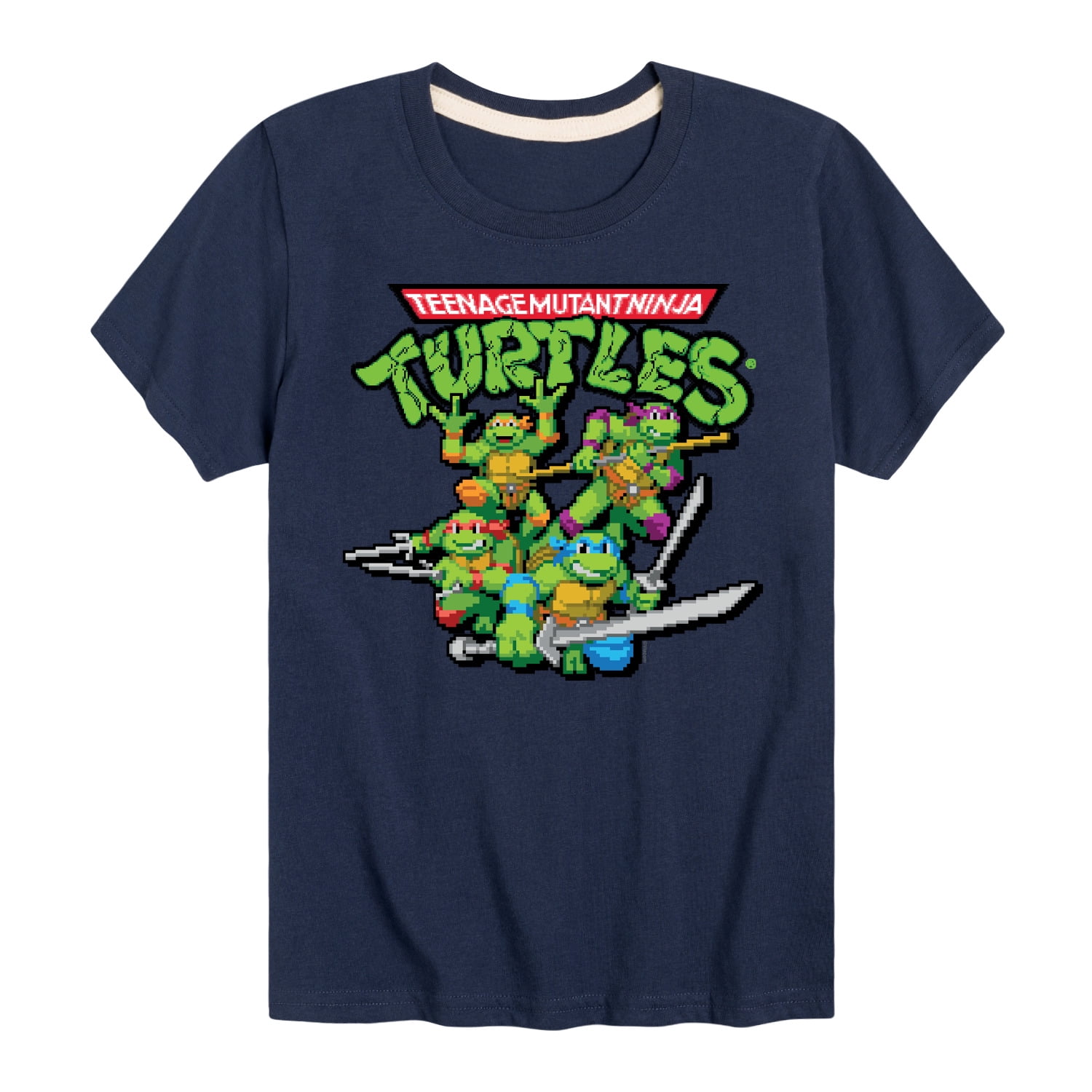Teenage Muntant Ninja Turtles - Gaming Group And Logo - Toddler And ...
