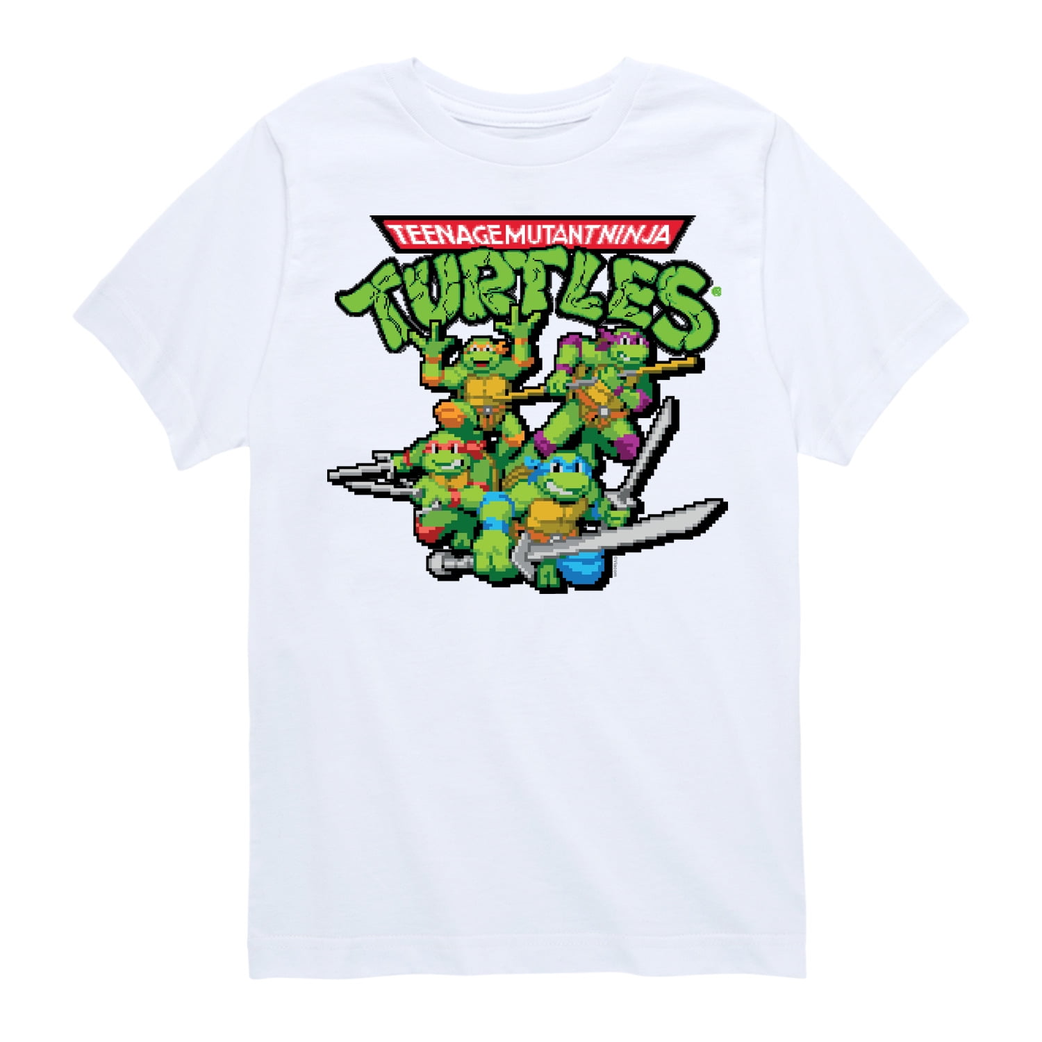 Teenage Muntant Ninja Turtles - Gaming Group And Logo - Toddler And ...