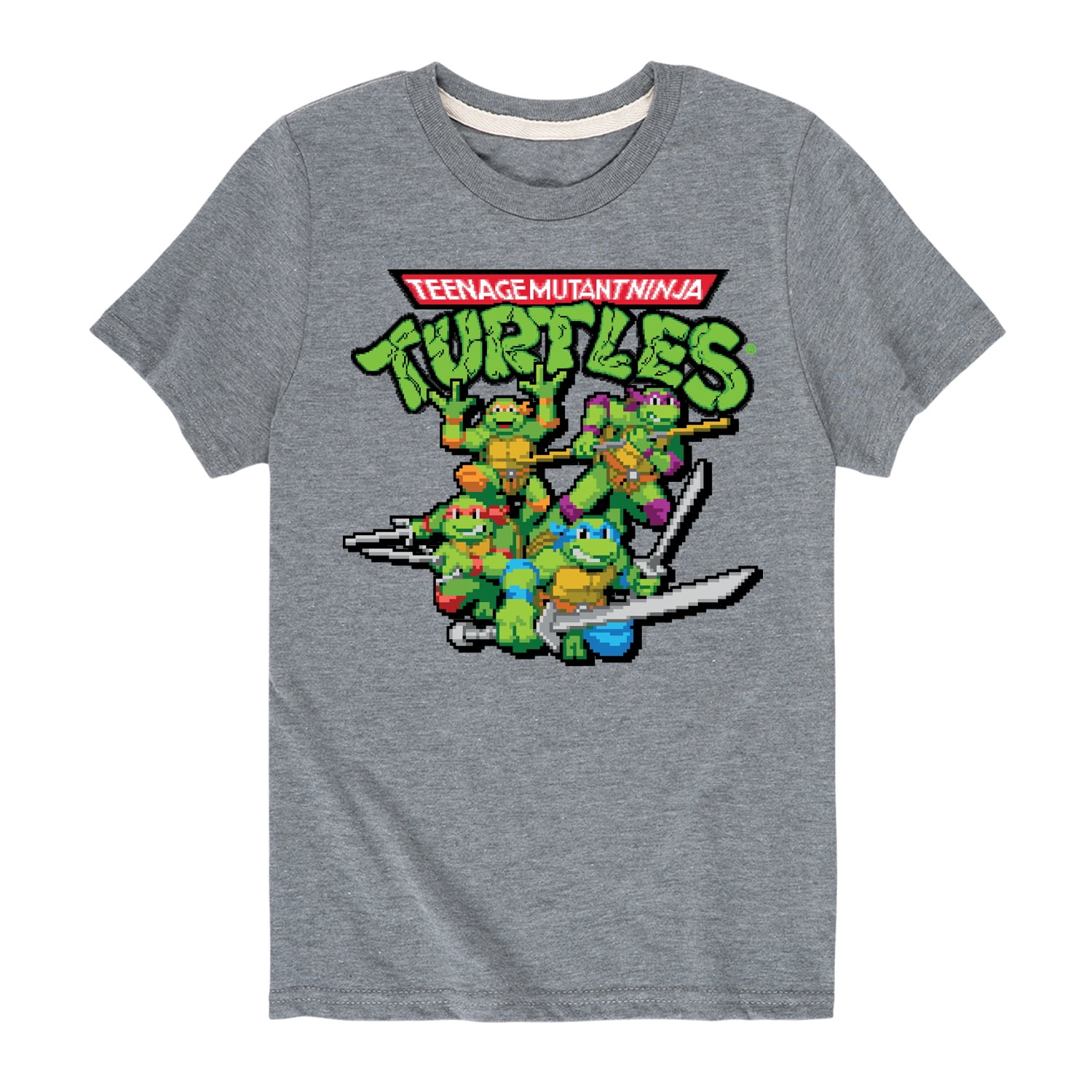 Teenage Muntant Ninja Turtles - Gaming Group And Logo - Toddler And ...