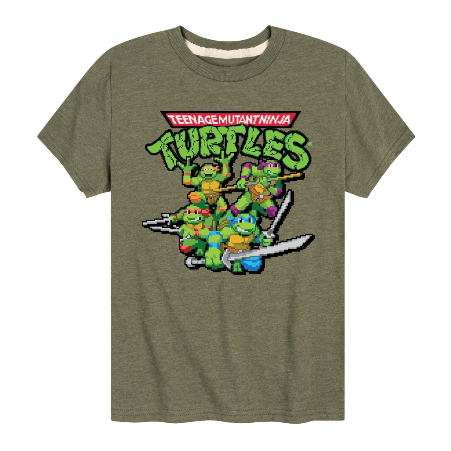 Teenage Muntant Ninja Turtles - Gaming Group And Logo - Toddler And ...
