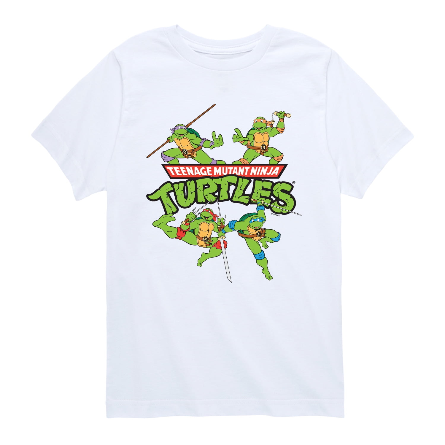 Teenage Muntant Ninja Turtles - Group - Toddler And Youth Short Sleeve ...