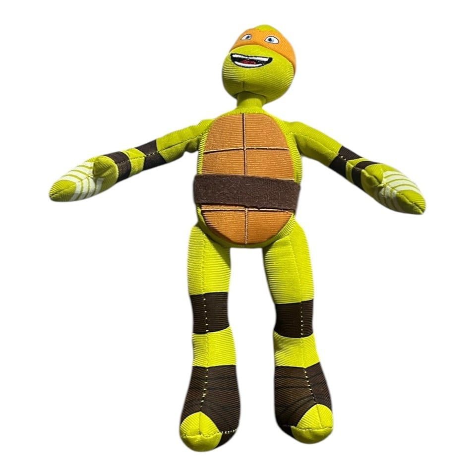 Teenage Mutant Ninja Plush Michaelangelo Doll Soft Stuffed Animal 12 ...