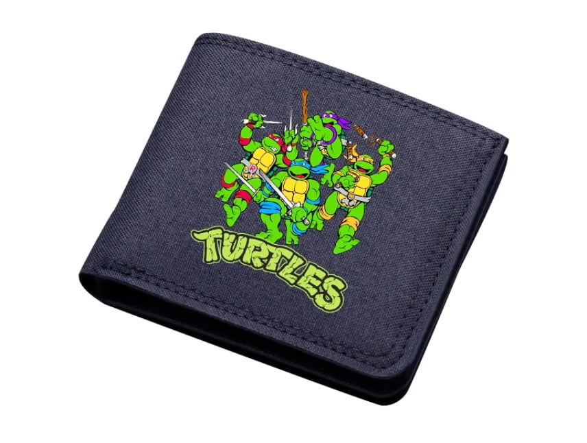 Teenage Mutant Ninja Turtle Canvas Bi-Fold Wallet - Walmart.com