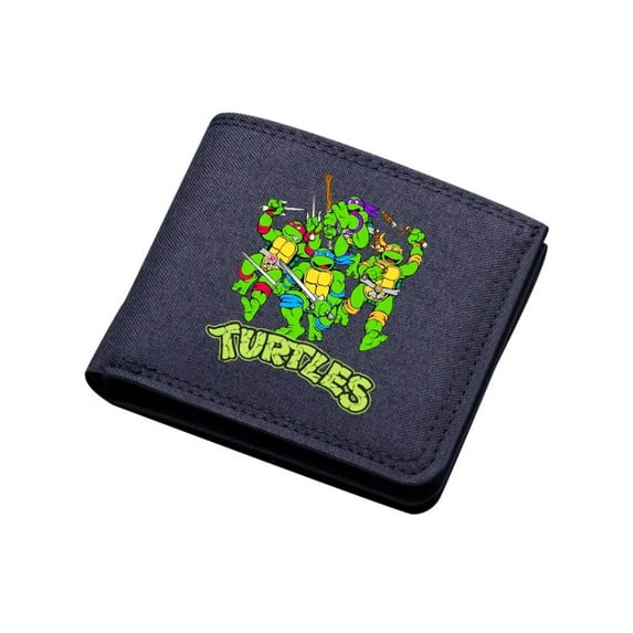 Teenage Mutant Ninja Turtle Canvas Bi-Fold Wallet - Walmart.com