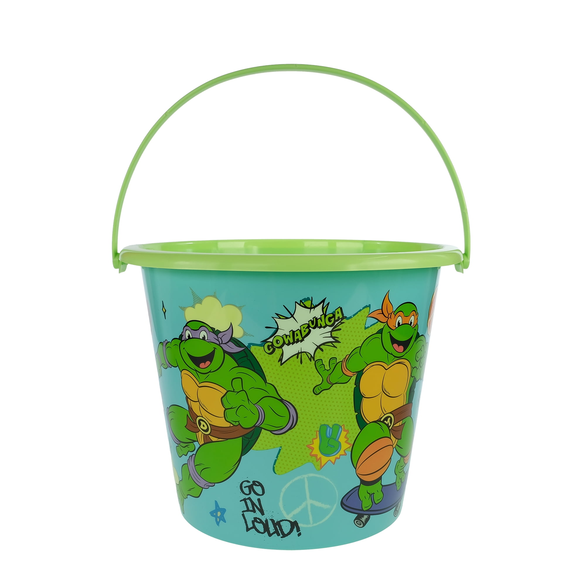 Nickelodeon Teenage Mutant Ninja Turtle Plastic Jumbo Easter Pail, 7 ...