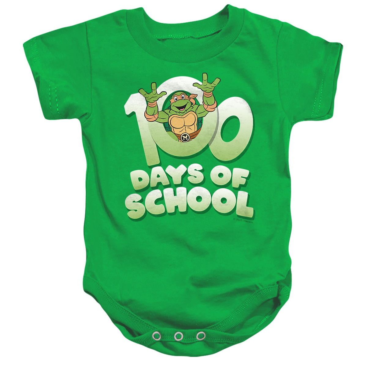 Teenage Mutant Ninja Turtles 100 Days of School Unisex Infant Snap Suit ...
