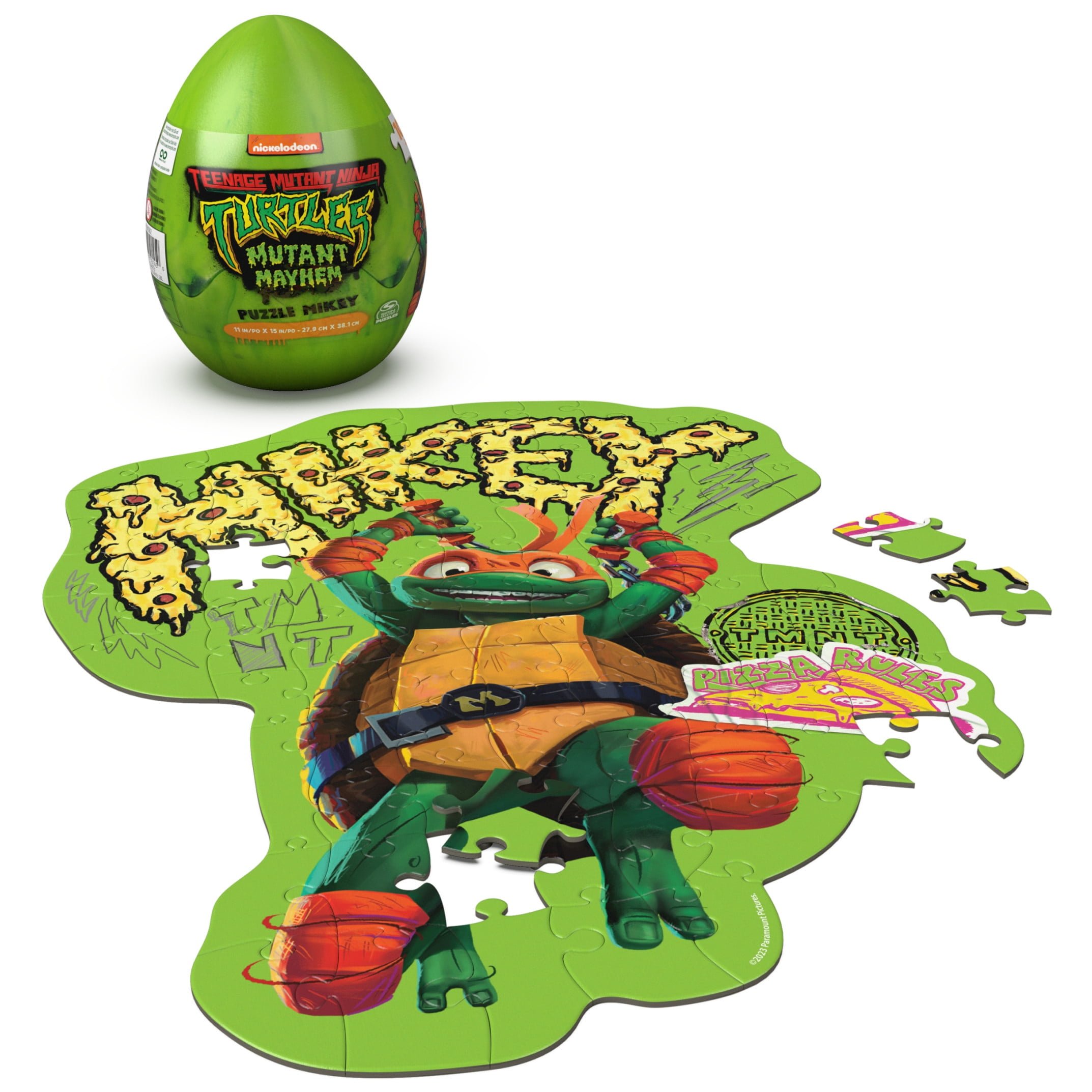 Spin Master Teenage Mutant Ninja Turtles Mikey Puzzle - Walmart.com